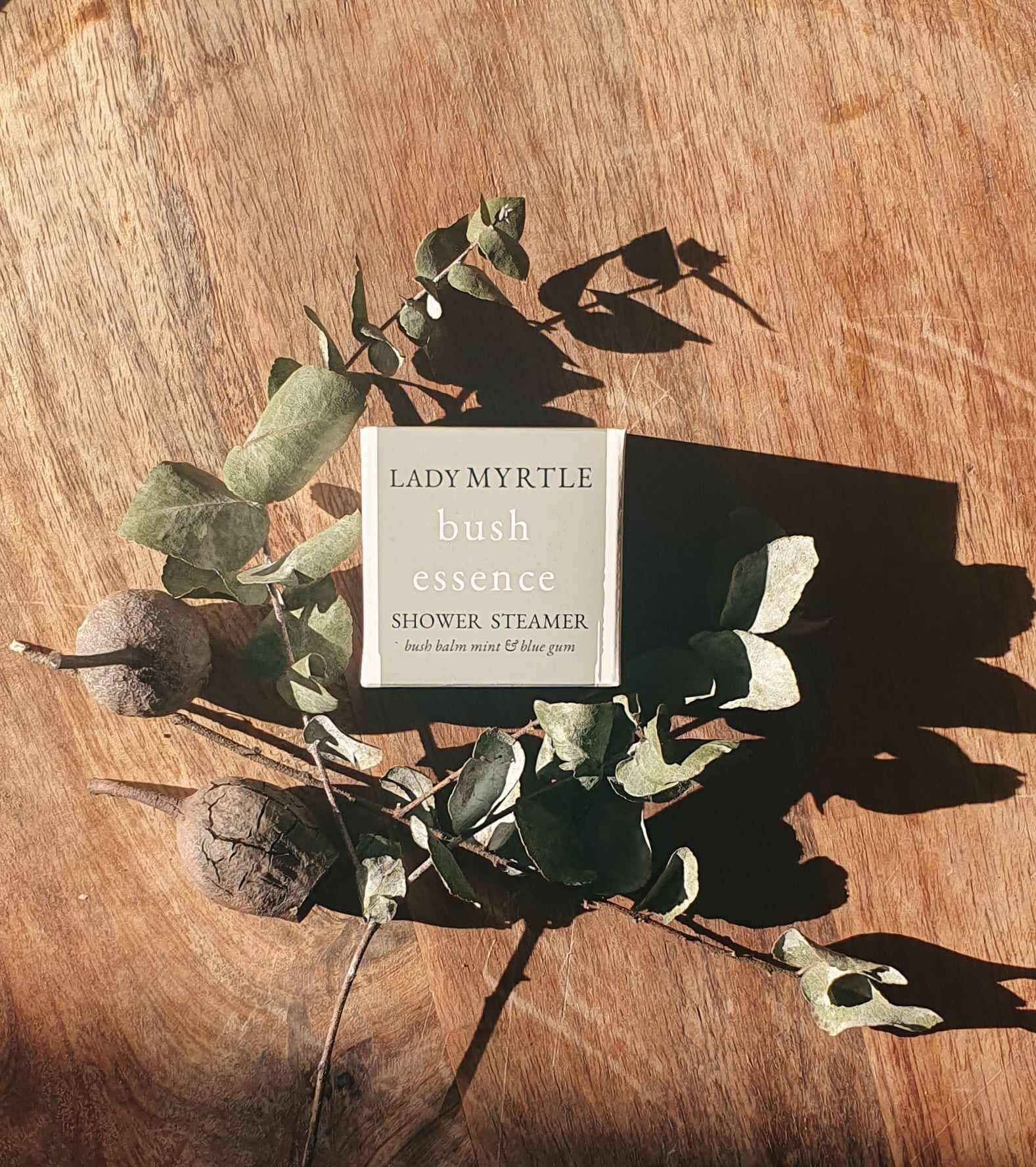 Lady Myrtle - Bush Essence - Shower Steamer large - native essential o ...