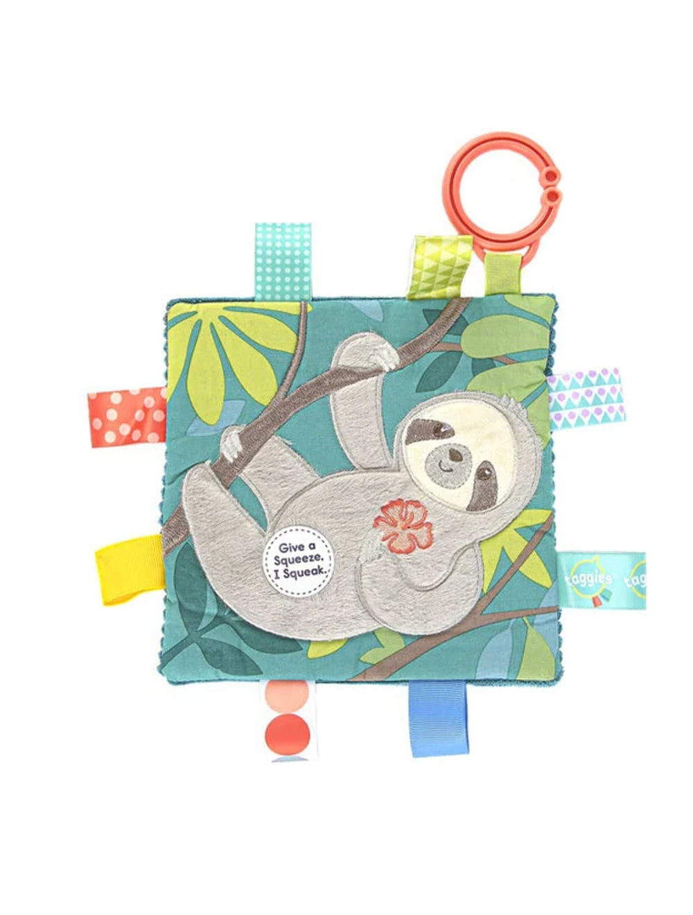 Mary Meyer Taggies Molasses Sloth Crinkle Me - Splosh – Mia & Talbot